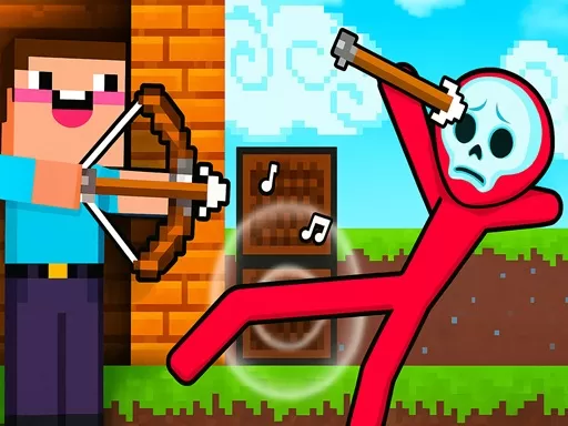 Noob archer vs Stickman Zombie | Games Gaff is a gaming hub built on ...